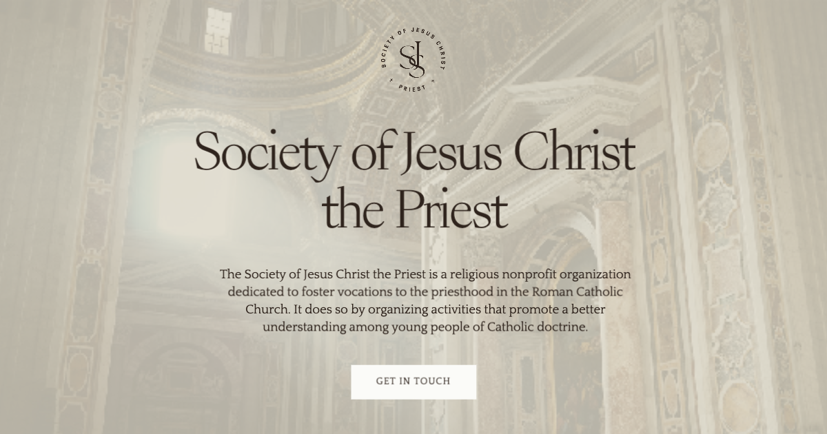 Society of Jesus Christ the Priest